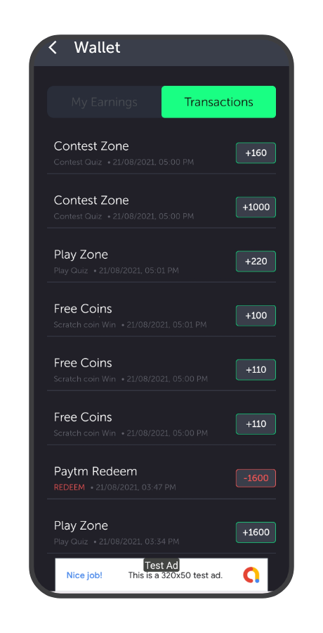 Qearner – Quiz App | Android Quiz game with Earning System + Admin panel by WRTeam
